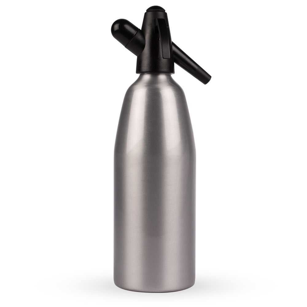 Soda Siphon - Silver - 1 Liter Size - Walmart.com