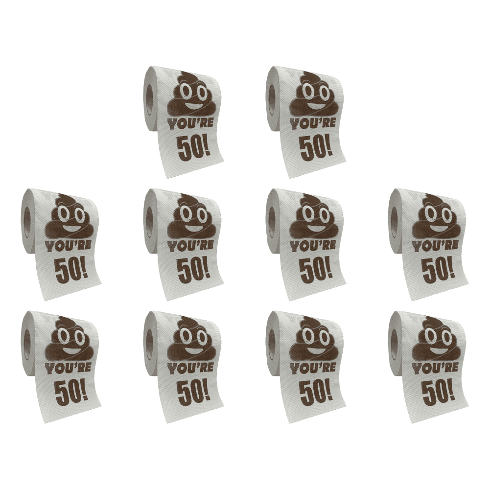 Rollo Papel Higiénico Con Caca Regalos Cumpleaños para Mujeres Y ...