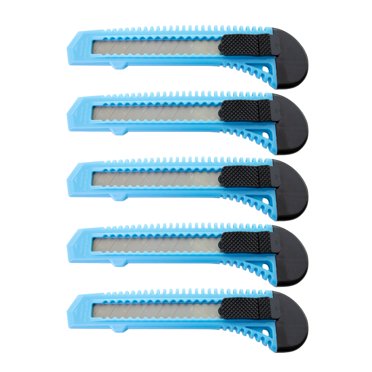 MotoProducts 12 Sky Blue Retractable Utility Knife Wholesale 6 inch ...