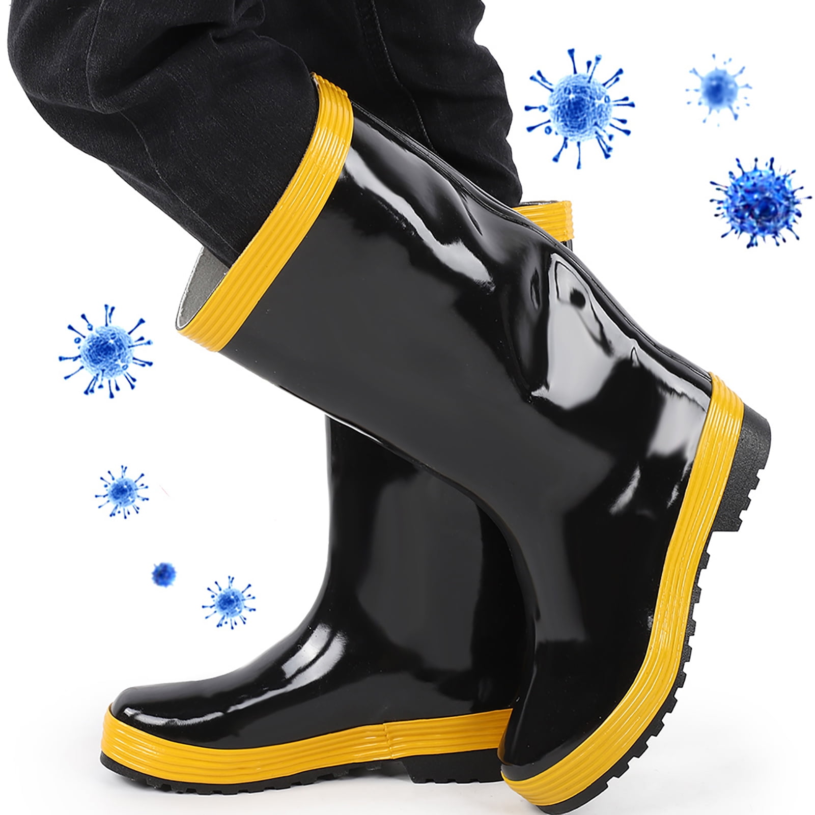 Click here for Youthink Shoes Fire Fighting Rescue Boots Non-Slip... prices