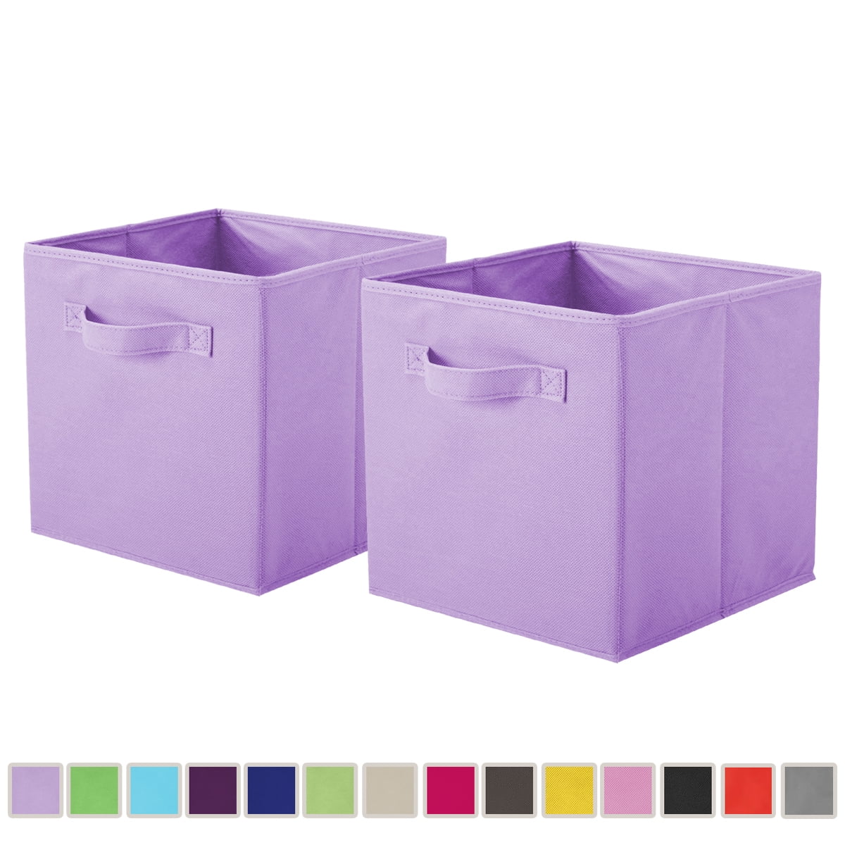 Click here for Yoytoo 2 Pack Collapsible Cube Fabric Storage Bins... prices
