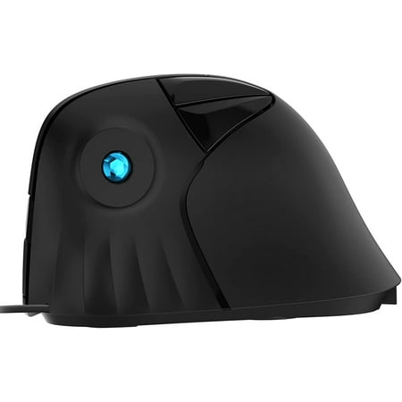 Vertical Ergonomic 89g Lightweight Optical Mouse, DAREU USB Wired RGB ...