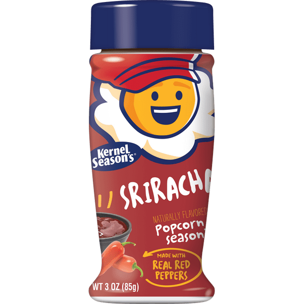 Kernel Season's Sriracha Popcorn Seasoning | 3 Ounce Canister - Walmart.com