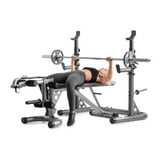 Weider XRS 20 Adjustable Bench, Olympic Squat Rack, Preacher Pad, 610 ...