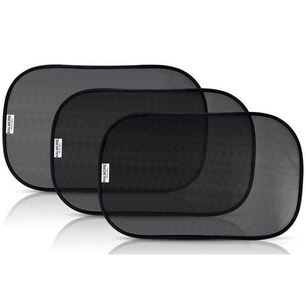 Car Window Shade (3 Pack), Car Window Sun shades, 80 GSM for Maximum UV ...