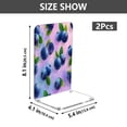2Pack Acrylic Bookends Clear L-Shaped Book Holders with Non-Slip Pads ...