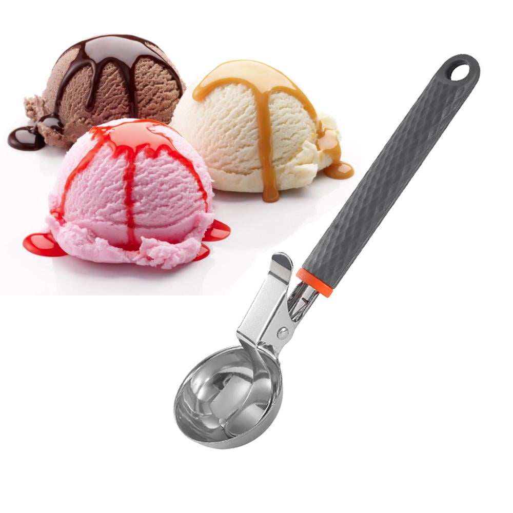 CC Toy Ice Cream Scoop, Stainless Steel Cookie Melon Baller Scooper ...