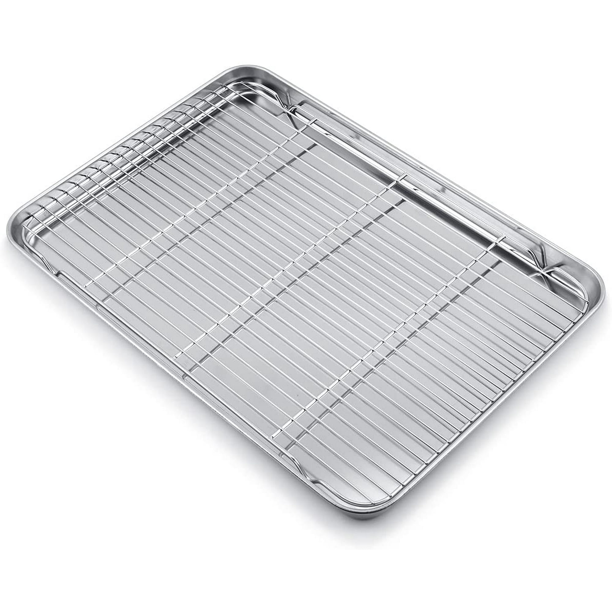 Click here for Rongmo Baking Tray With Cooling Grid  Stainless St... prices