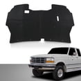 CROSSDESIGN Hood Insulation Pad 92-97 F250 F350 w/ Clips Fit For 92-96 ...