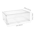 BESTYASH Plastic Drawer Storage Box Transparent for Desktop Makeup and ...