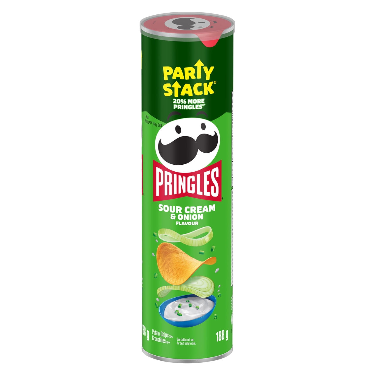 Click here for Pringles Sour Creme & Onion Party Chips L prices