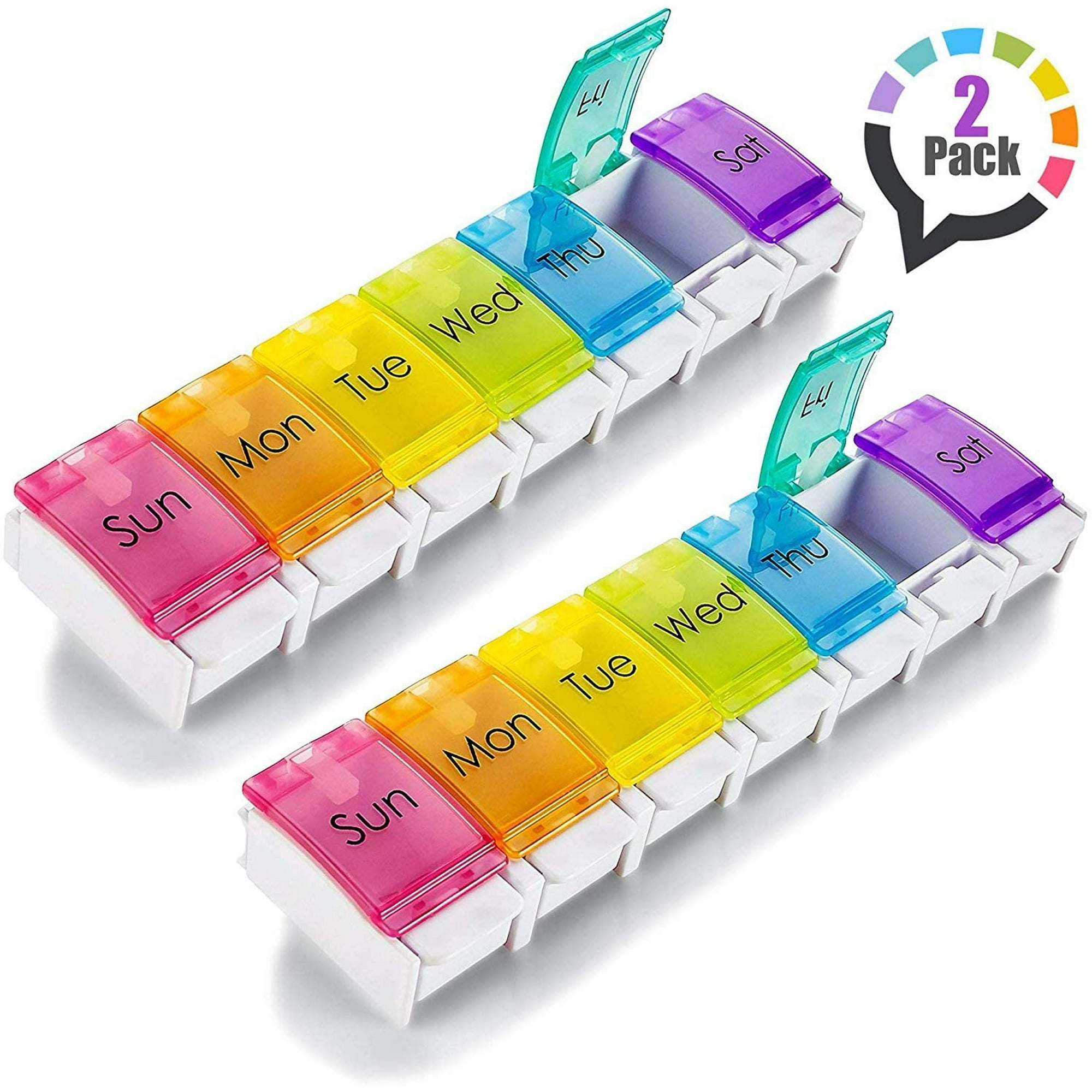 Click here for Medca Am/Pm 7 Day Pill Organizer With Push Buttons prices