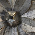 Stratton Home Décor Layered Galvanized Metal Flower - Walmart.com