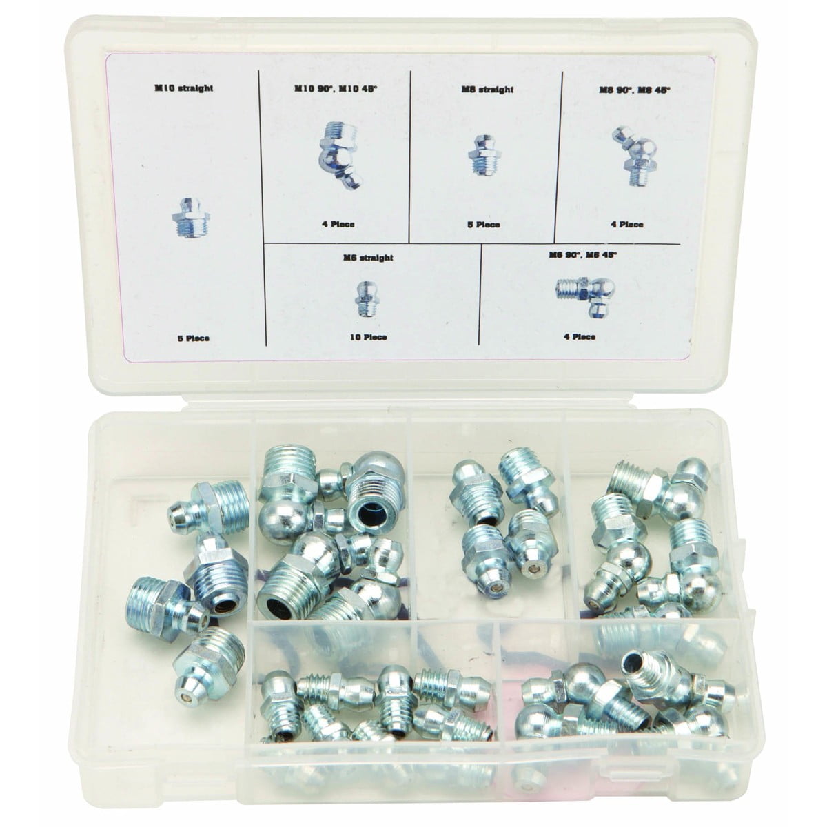 32 Pc Metric Grease Fittings - Walmart.com