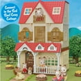 Calico Critters Sweet Raspberry Home, Dollhouse Playset with Figure and ...