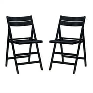 AmeriHome Canvas and Bamboo Butterfly Chair - Black - Walmart.com