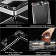 2 Set Acrylic Seasoning Organizer Box 10 x 4 x 3.2 in 8 Clear Seasoning ...