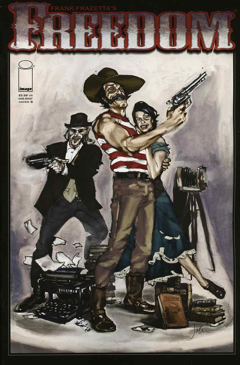 Freedom (Frank Frazetta's ) #1B VF ; Image Comic Book - Walmart.com