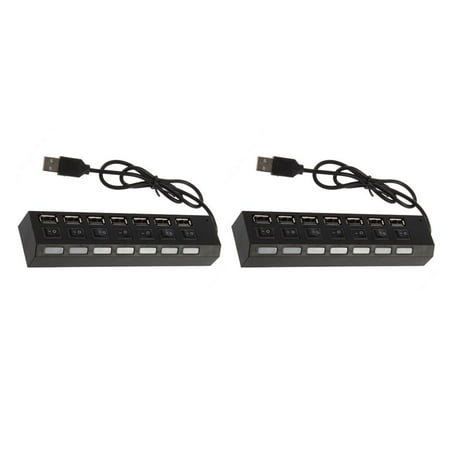 Maytalsory USB Hub 4/7 Port USB 1 .1 Hub Splitter With ON/OFF Switch ...
