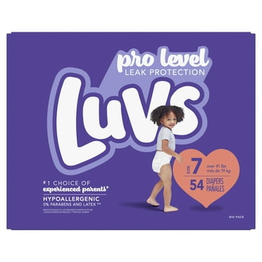 Luvs Pro Level Leak Protection Diapers Size 6 104 Count - Walmart.com