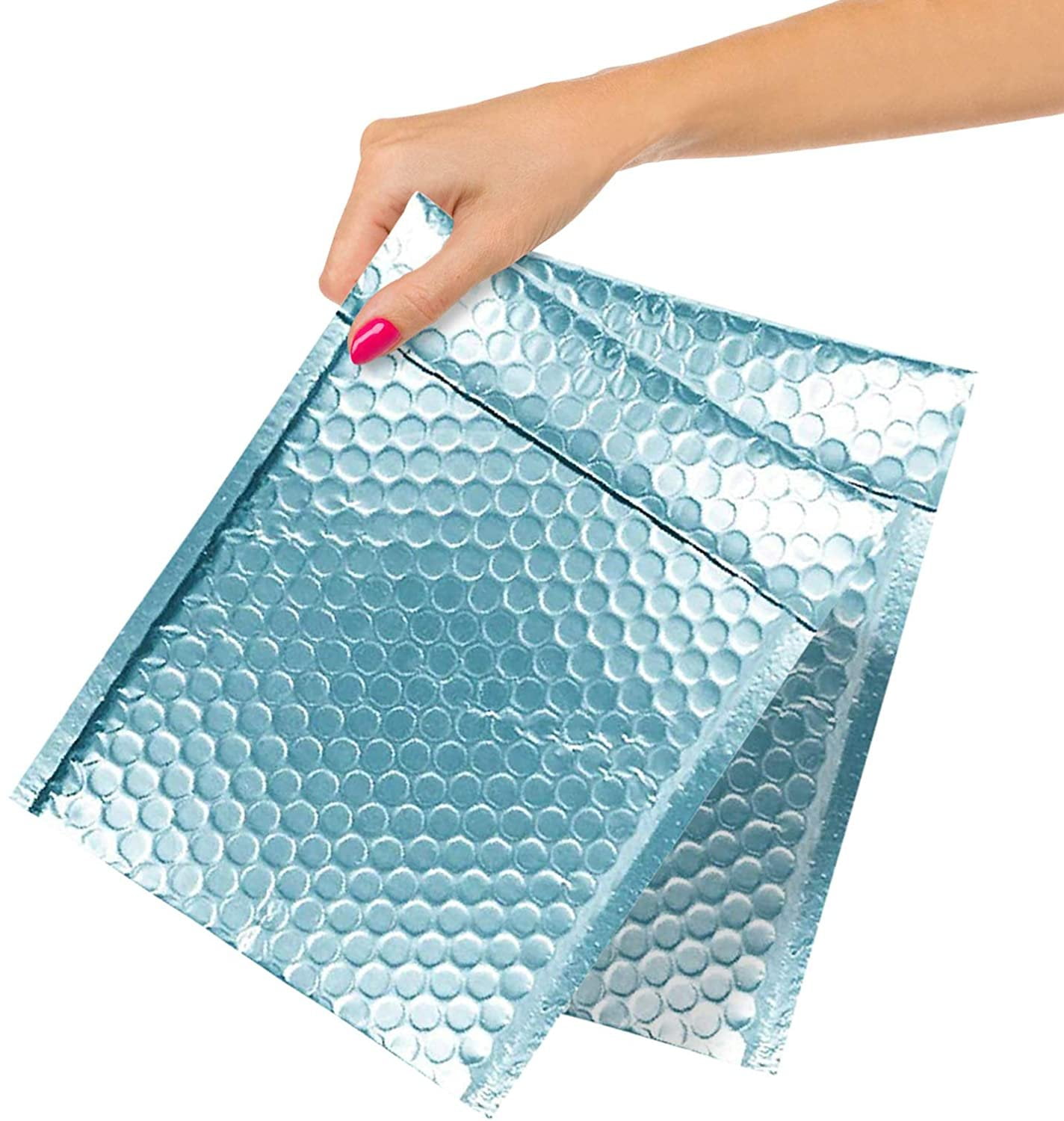 AMZ Supply Ice Blue Bubble Mailers 9.5 x 13.5. Ice Blue Padded ...