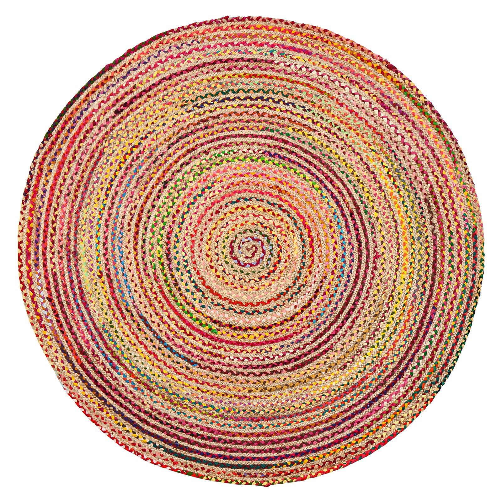 Anji Mountain Merida Cotton and Jute Rug - Walmart.com