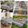 Boho Abstract Ethnic Gray Geometric Pattern Table Cloth 60x60in ...