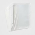 25ct Heavy-Duty Sheet Protectors Clear Plastic Page Protectors for 8 ...