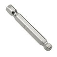 50mm Ball End Hex Screwdriver Bit Magnetic Hexagon Head Wrench Metric ...