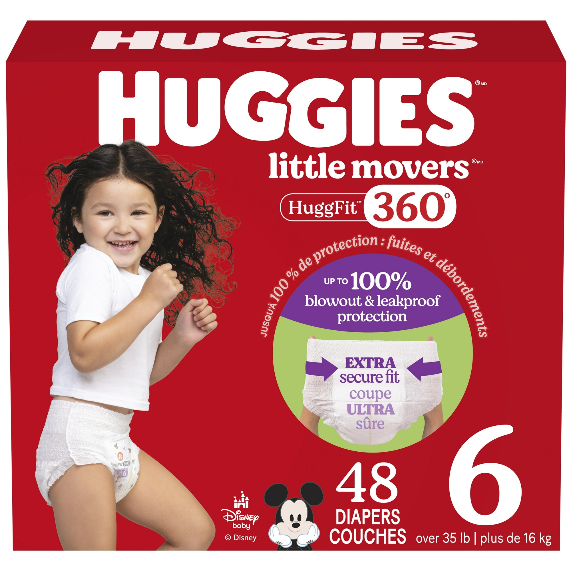 Click here for Huggies Little Movers Huggfit 360° Baby Diapers Wi... prices