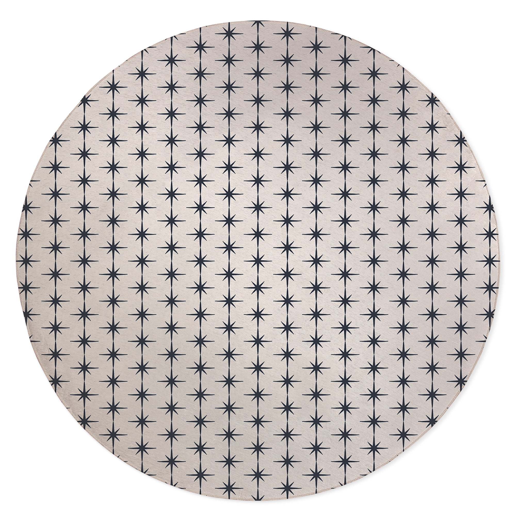 BOHO STAR PHASES IVORY Office Mat By Kavka Designs - Walmart.com