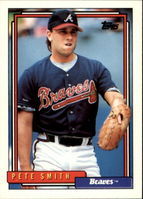 1992 Topps #226 Pete Smith MLB Baseball Trading Card - Walmart.com