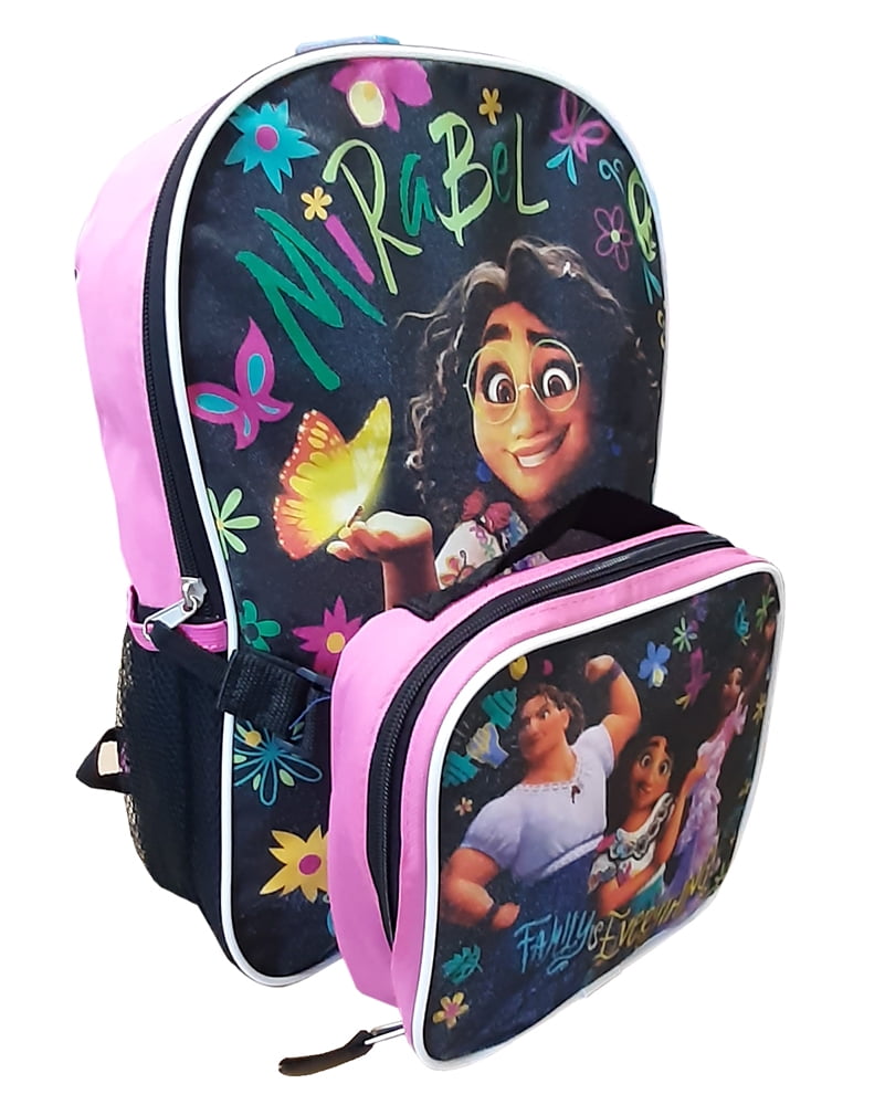 Encanto Mirabel 16" Large Backpack with Lunch Bag Set - Walmart.com