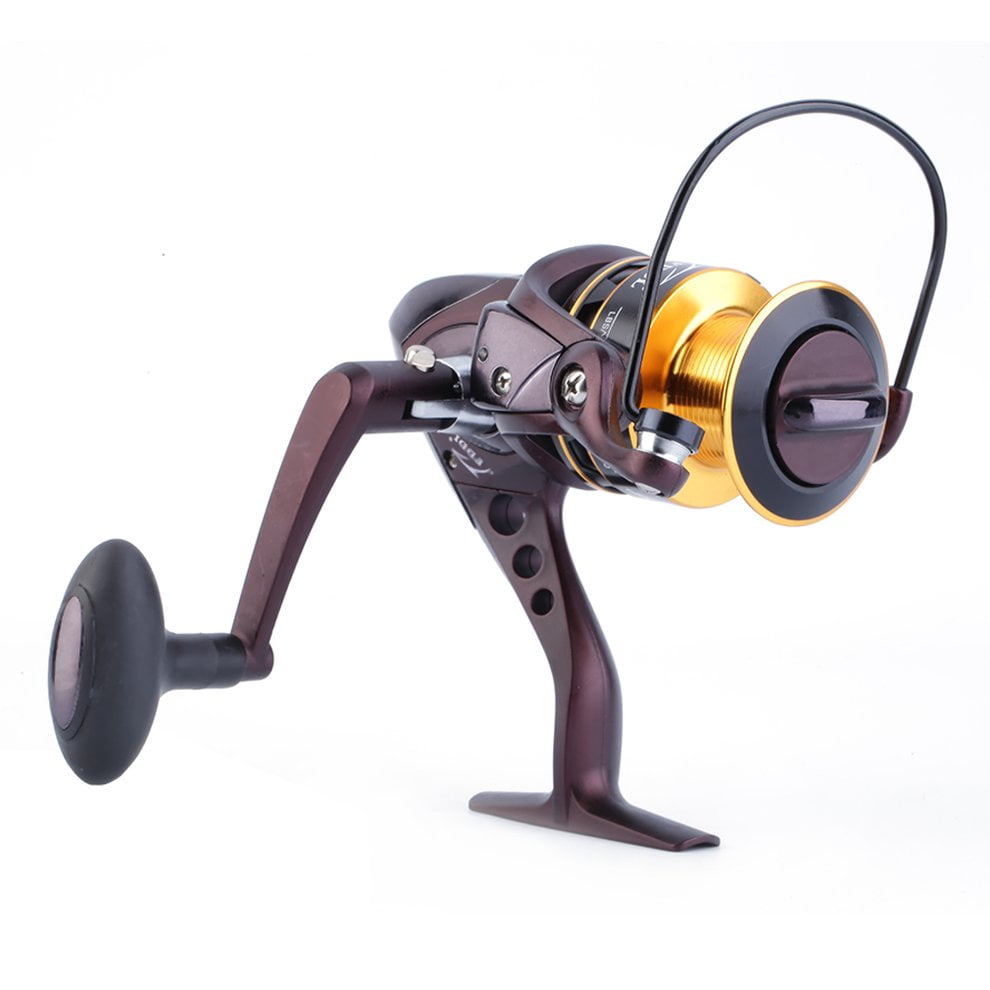 10+1 Metal Fishing Flash Reel Gapless Spinning 5.1:1 Coil Spool 2000 ...