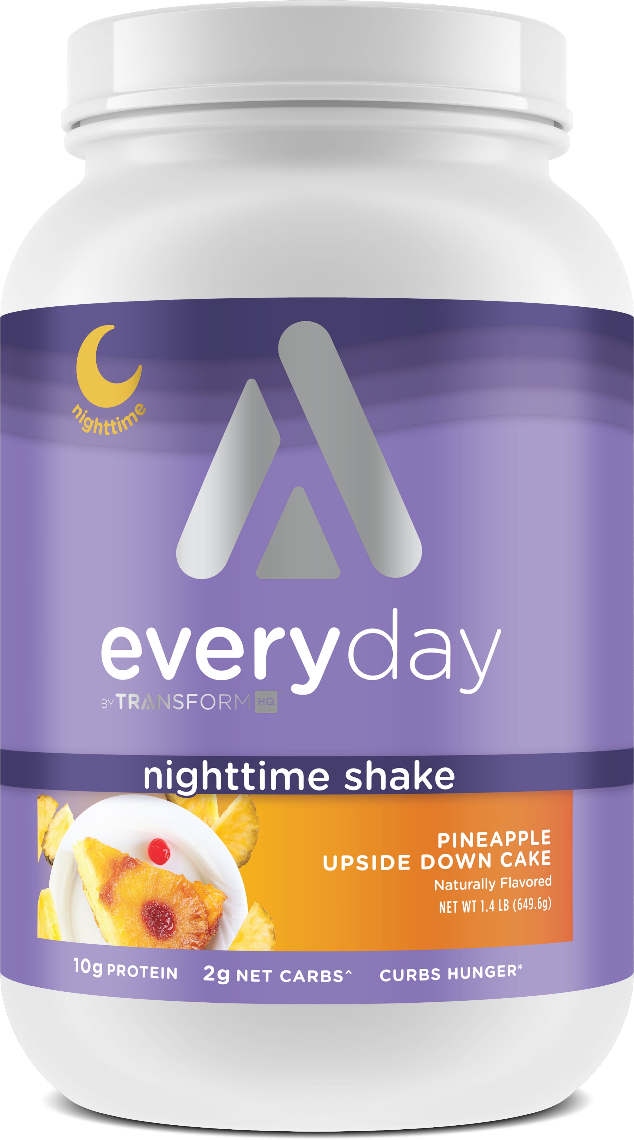 TransformHQ Nighttime Meal Replacement Shake, Pineapple Upside Down ...