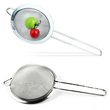 Home Kitchen Oil Strainer Tool Stainless skimmer Mesh Steel Wire Mesh ...