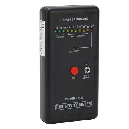 Static Electricity Tester, Self Calibration ABS Resistance Meter ...