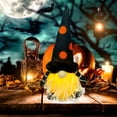 Halloween Lighted Gnomes Decorations Handmade Plush LED Glowing Elf ...