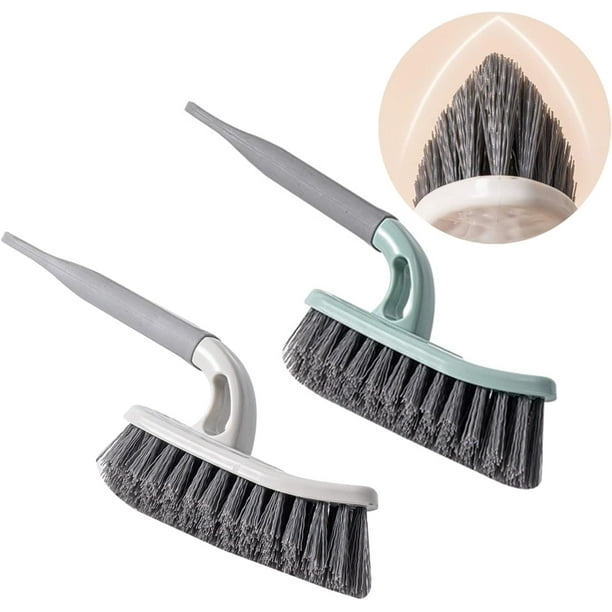 Set of 2 Grout Brushes, Grout Brushes with Handle, Scrubbing Brush ...