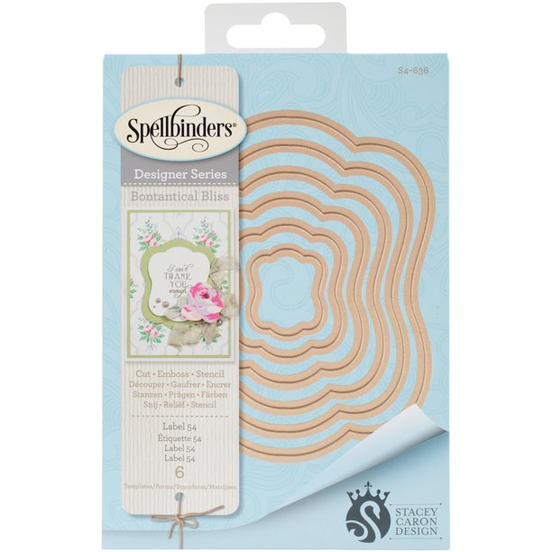 Spellbinders Nestabilities Dies Label 54 - Walmart.com