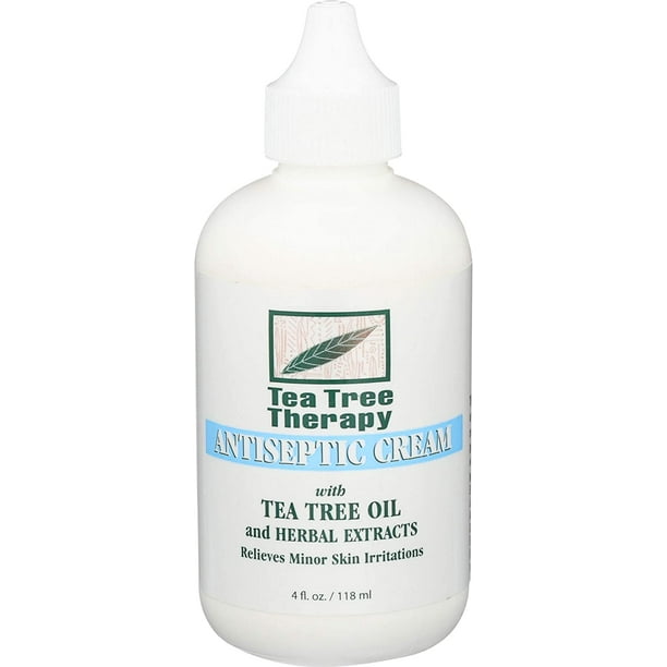 Tea Tree Therapy Antiseptic Cream 4 fl. oz - Walmart.com