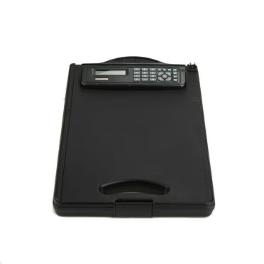 Saunders DeskMate II with Calculator, 0.5" Clip Capacity, Holds 8.5 x ...