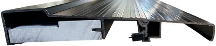 High quality Aluminum Combo Threshold Black/Silver-36"/48"/72"/95" Inch ...