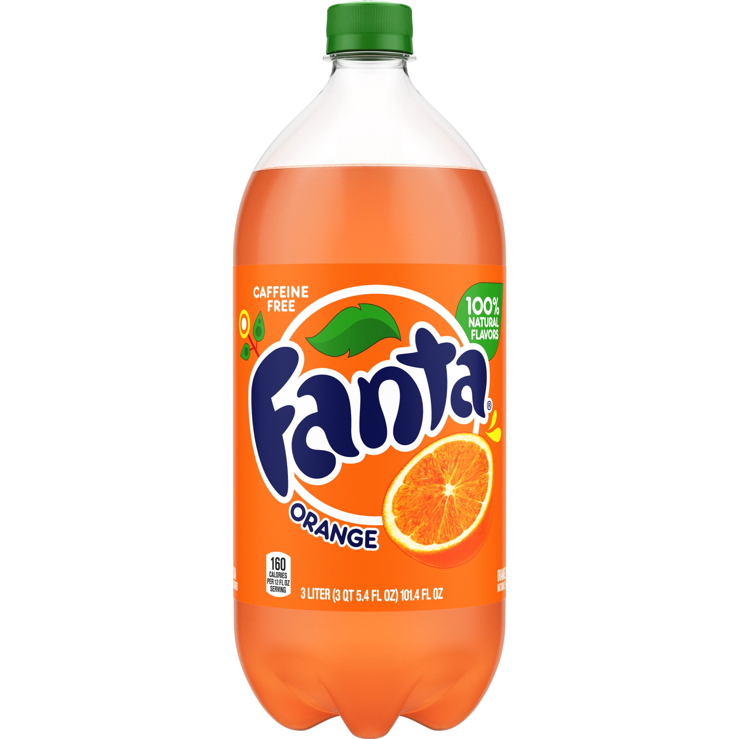 Fanta Orange Fruit Soda Pop, 3 Liter Bottle - Walmart.com