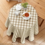 Buffalo Check Round Tablecloth - Navy - 70 in - Walmart.com