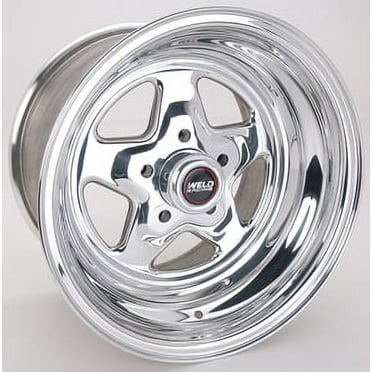 Weld Draglite 15x10 / 5x4.5 5x4.75 BP / 4.5in. BS Polished Wheel - Non ...