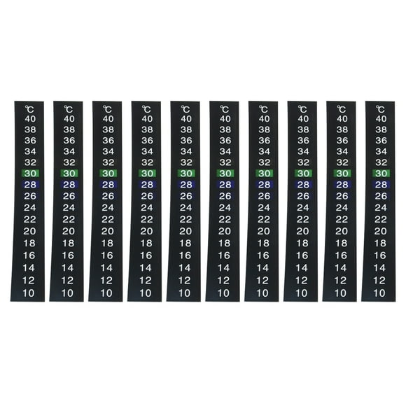 Liquid Crystal Thermometer Strips