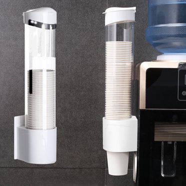 ifundom Round Simple Design Disposable Cup Dispenser for Families ...