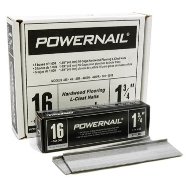 POWERNAIL 18-Gauge 1.5-Inch L-Type Flooring Cleat Nail |L150185 ...