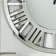 Glamorous Decorative 32" Round Mirror Wall Clock - Modern Large Clocks ...